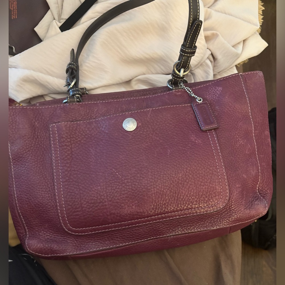 Coach Chelsea Pebbled Grain Leather Shoulder Bag In B… - Gem